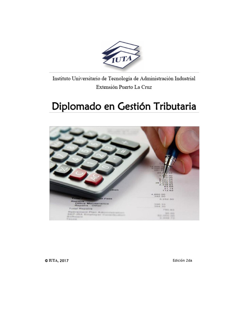 Programa Diplomado Tributaria 2024 | PDF | Contabilidad | Impuestos