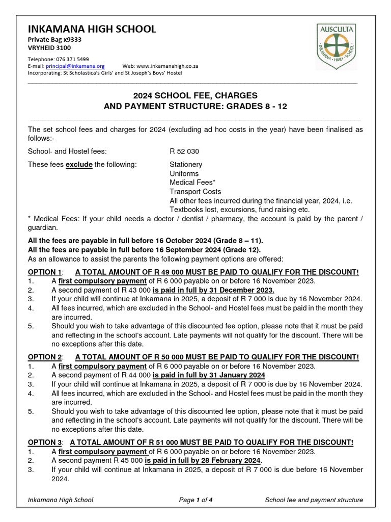 Zee_nhle 101 | PDF | Fee | Payments