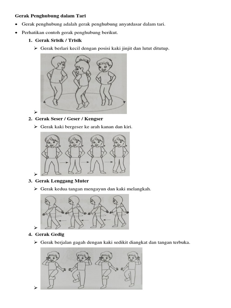 Gerak Penghubung Dalam Tari | PDF