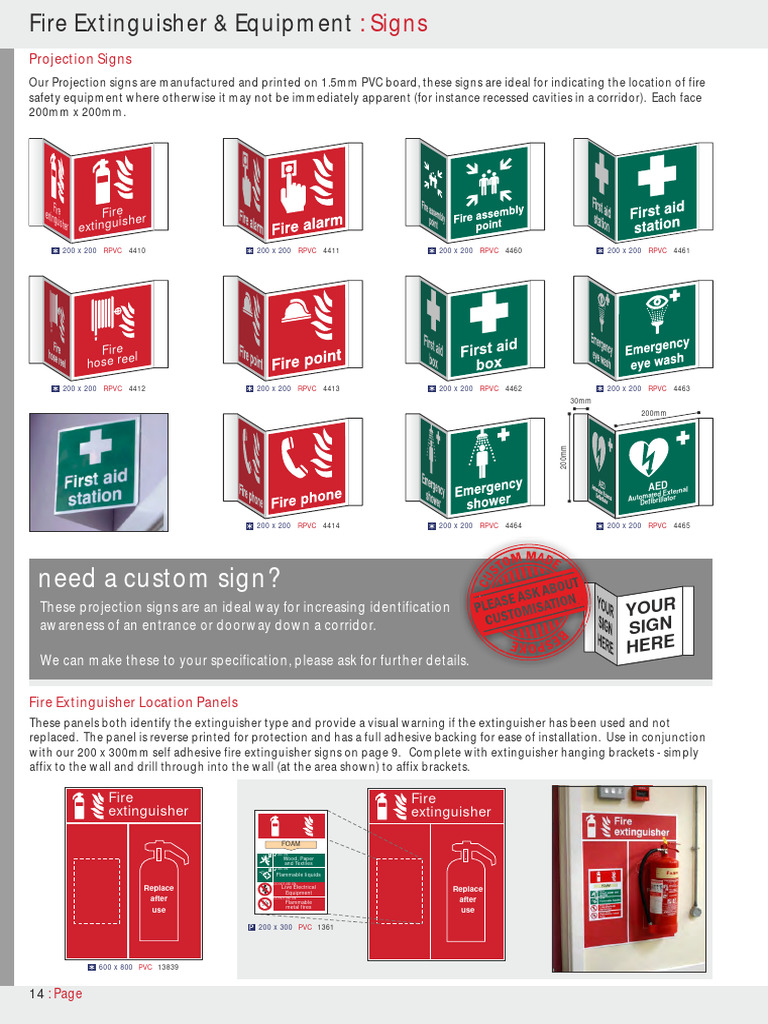 SCAN-Safety-Signs-Catalogue-2014 16 | PDF | Building Engineering ...