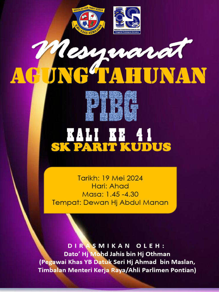 Buku Program Mat Pibg 2024 | PDF