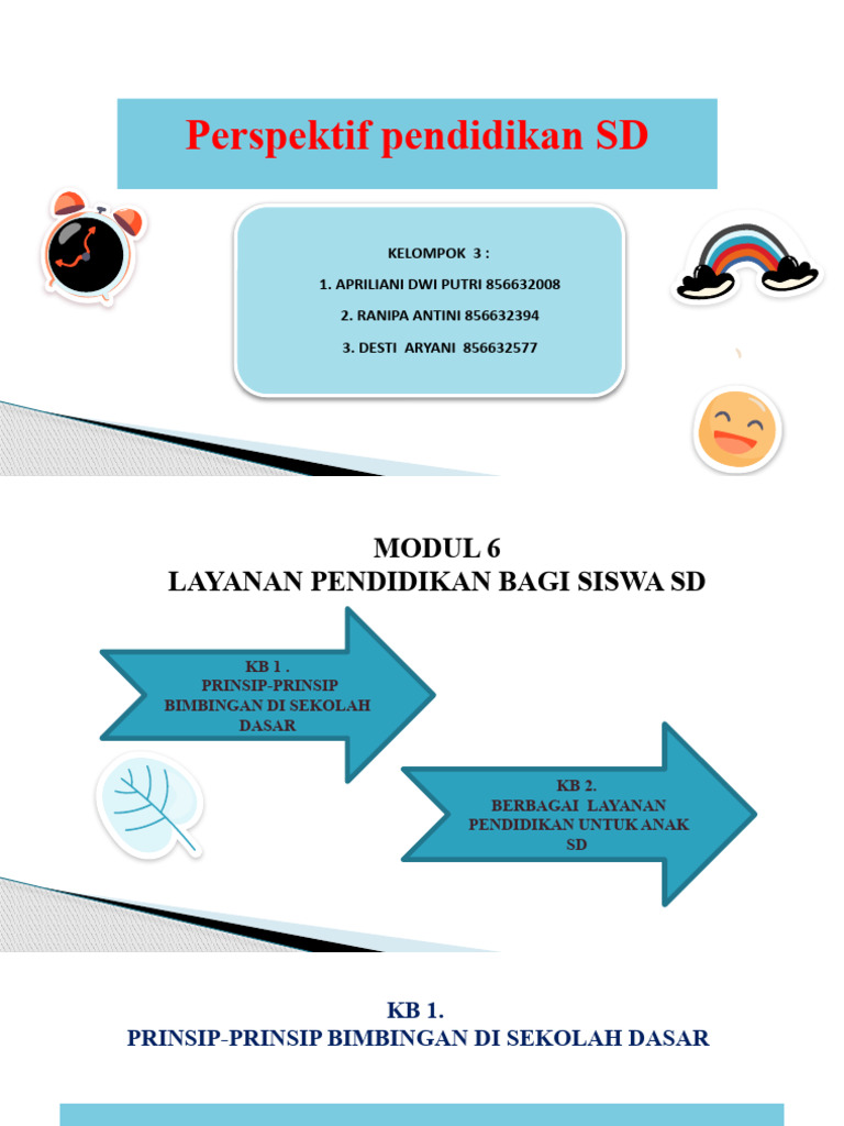 Perspektif Pend - SD Modul 6 | PDF