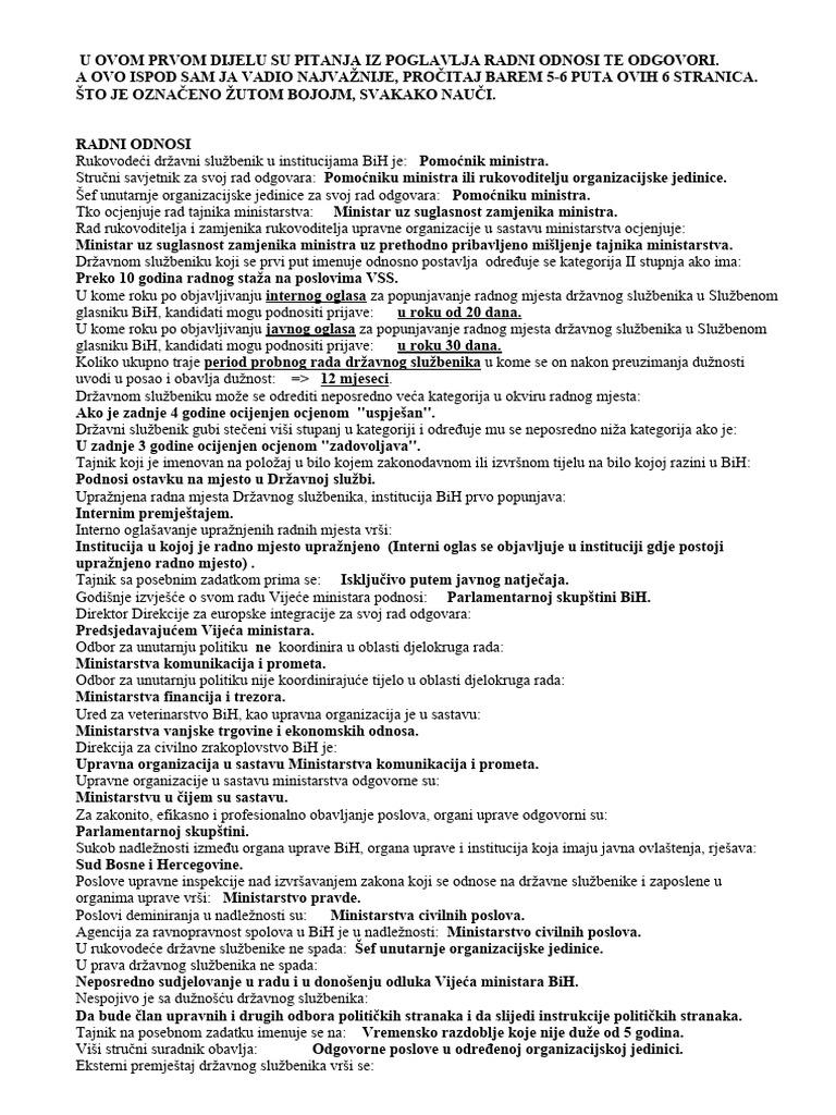 skripta Drzavni | PDF