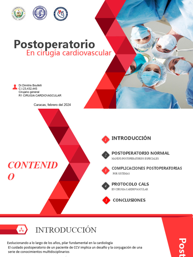 Diapositivas Postoperatorio | PDF | Analgésico | Diabetes