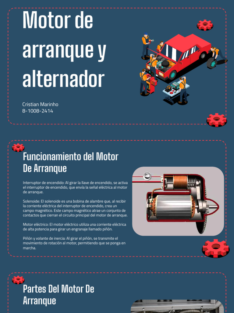 Automotive Mechanics Project Proposal | PDF | Motor eléctrico ...