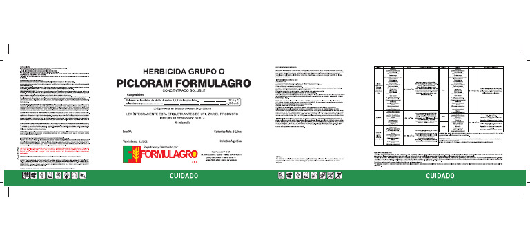 Label Picloram 2 | PDF