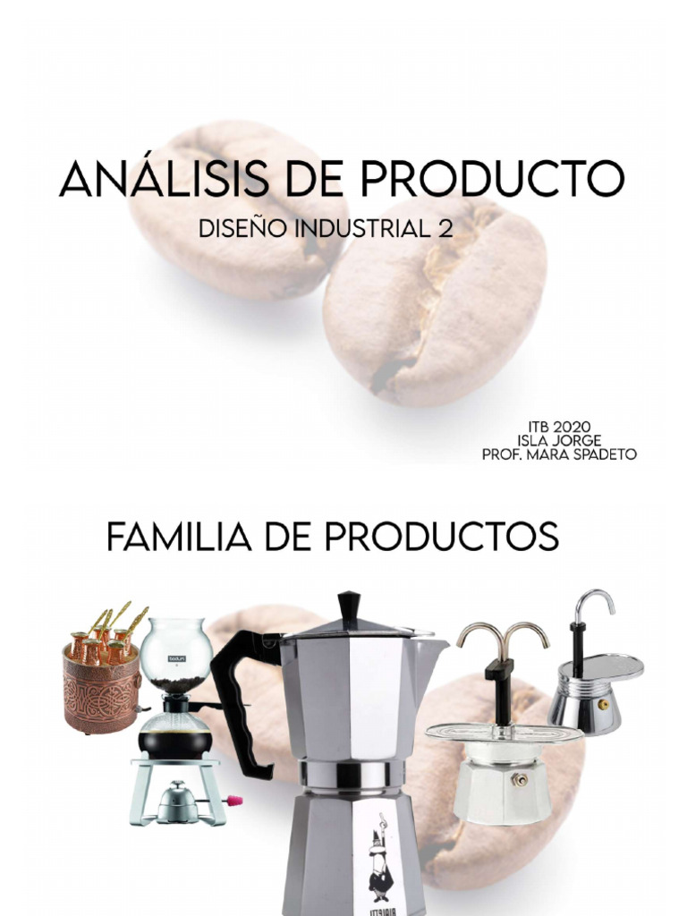 Cafetera Analisis | PDF