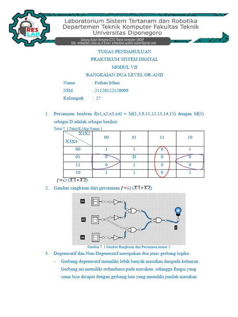 Fathan PSD TP Modul 7 | PDF