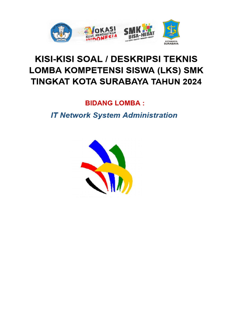 Kisi-Kisi LKS ITNSA 2024-1 - Diedit | PDF | Komputer