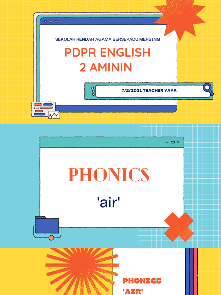 Phonics Lesson: 'Air' Sounds for Kids | PDF | Language Arts ...
