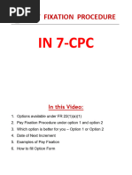 6th CPC Fitment Table PDF Download | PDF | Government Of India