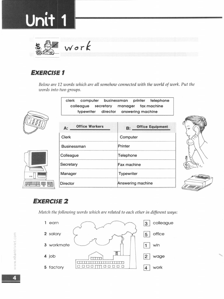 The Vocabulary Files Level B1 Work | PDF | Linguistics | Syntax