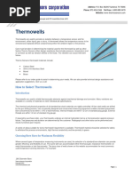 Thermowell Installation Guide | PDF | Pipe (Fluid Conveyance ...