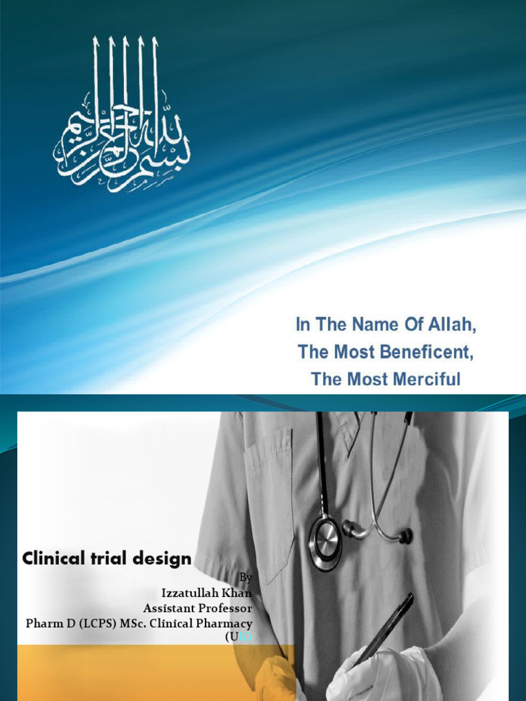 Clinical Trial Design | PDF | Clinical Trial | Therapy