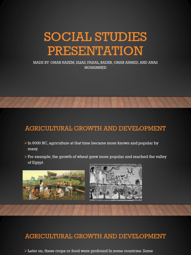 Social Studies Presentation 9 (1) SAT | PDF | Agriculture | Crops