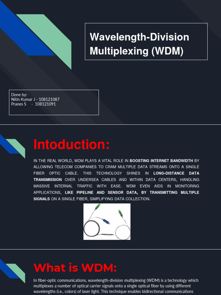 44 091 087 WDM | PDF | Wavelength Division Multiplexing | Optical Fiber