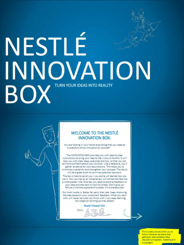 nestle innovation box | PDF | Survey Methodology | Target Audience