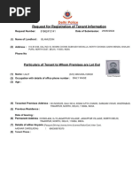 Police Intimation Form PDF | PDF
