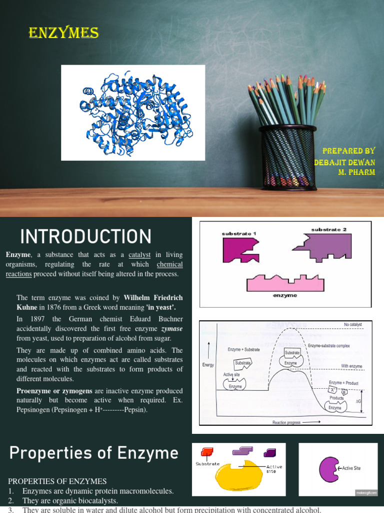 Enzyme | PDF | Enzyme Inhibitor | Enzyme