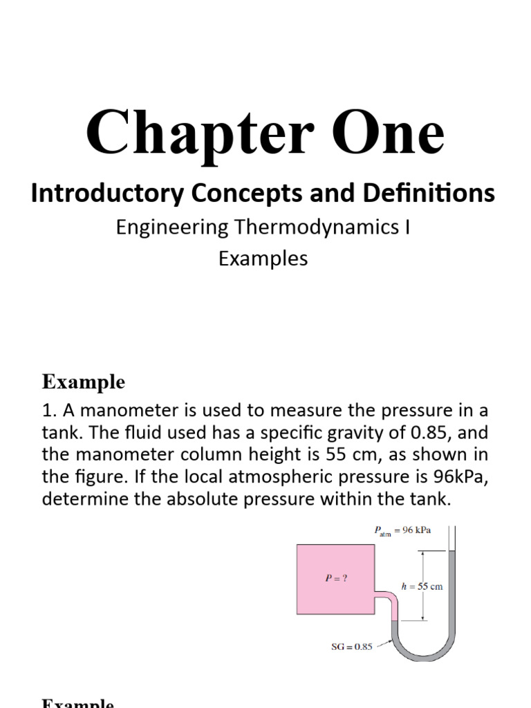 Examples 1 | PDF | Pressure | Enthalpy