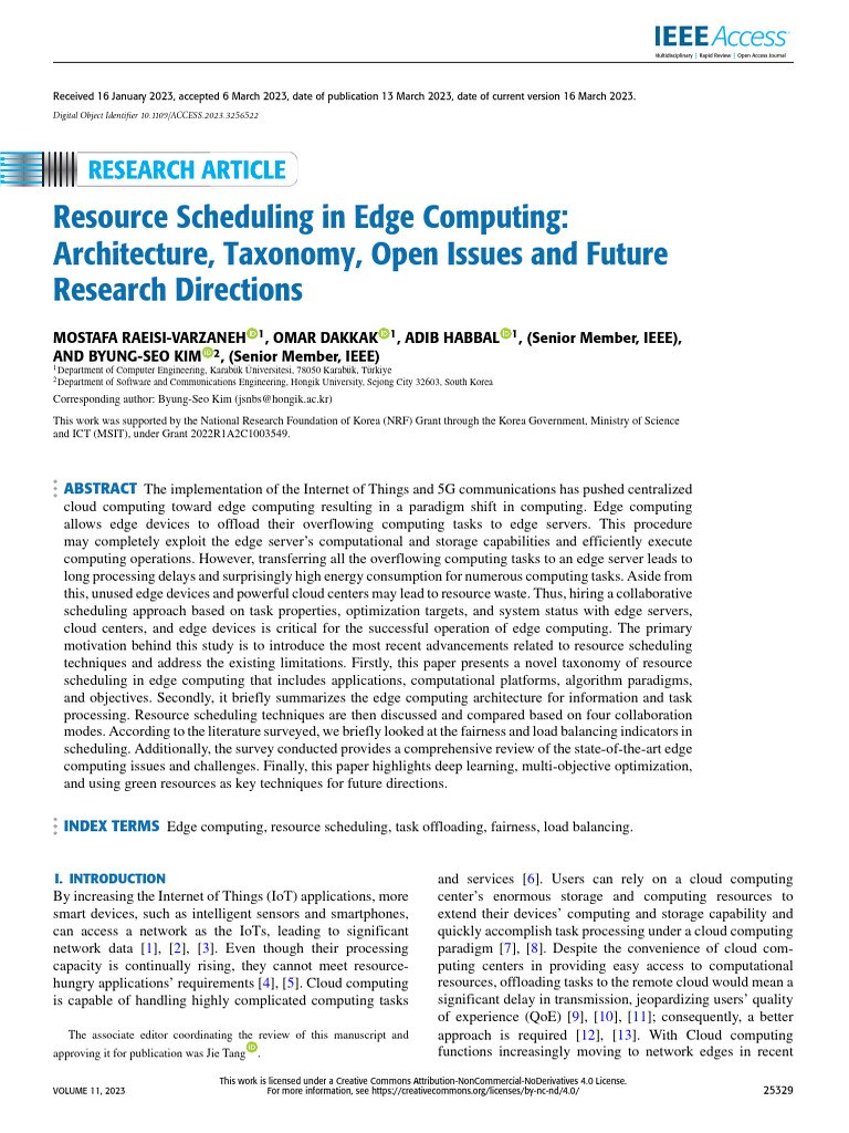 Edge Computing Resource Scheduling Insights | PDF | Cloud Computing ...