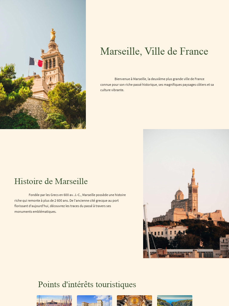 Marseille Ville de France | PDF | Marseille | Nourritures