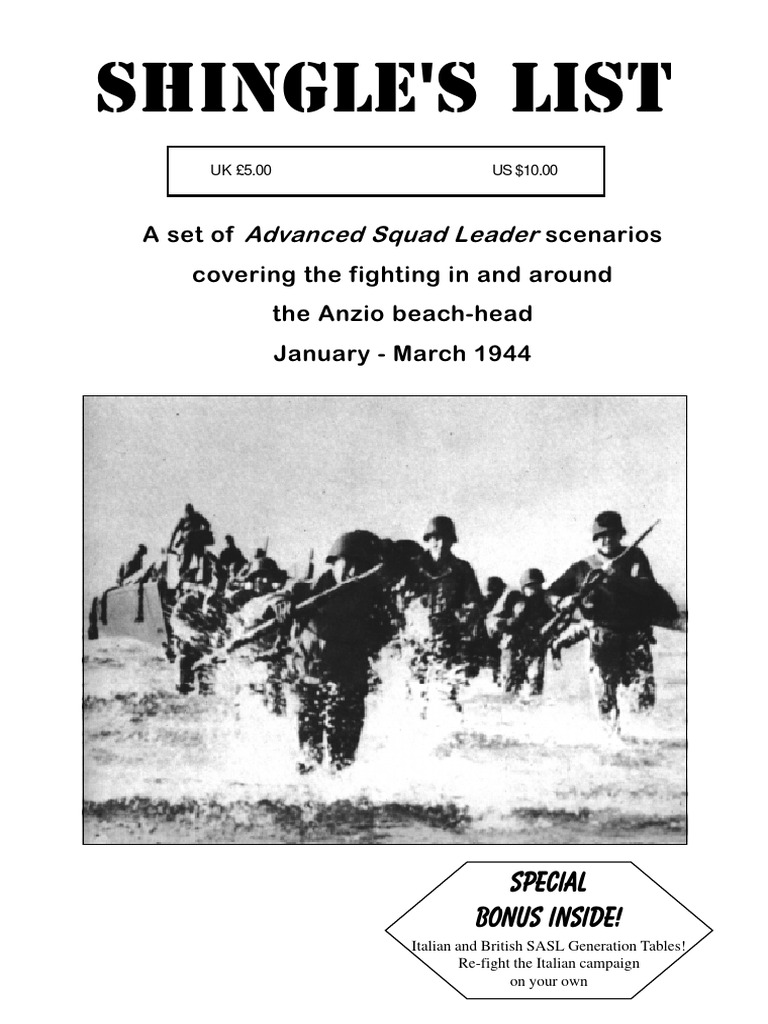 Shingles List | PDF | World War II | Conflicts