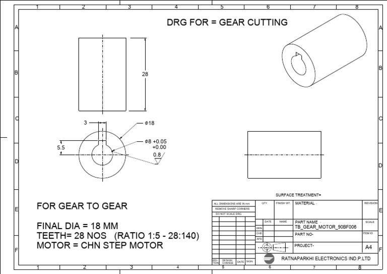 TB Gear Motor 90bf006 | PDF