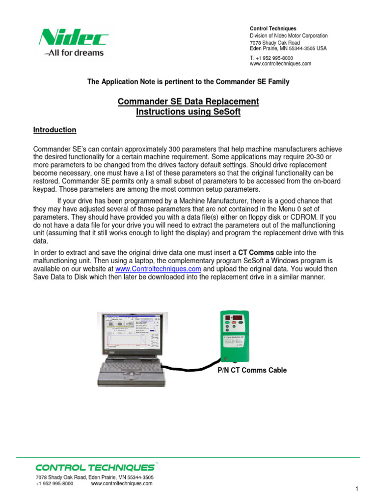 AN0236 Commander SE - Data Replacement Instructions Using SeSoft | PDF ...