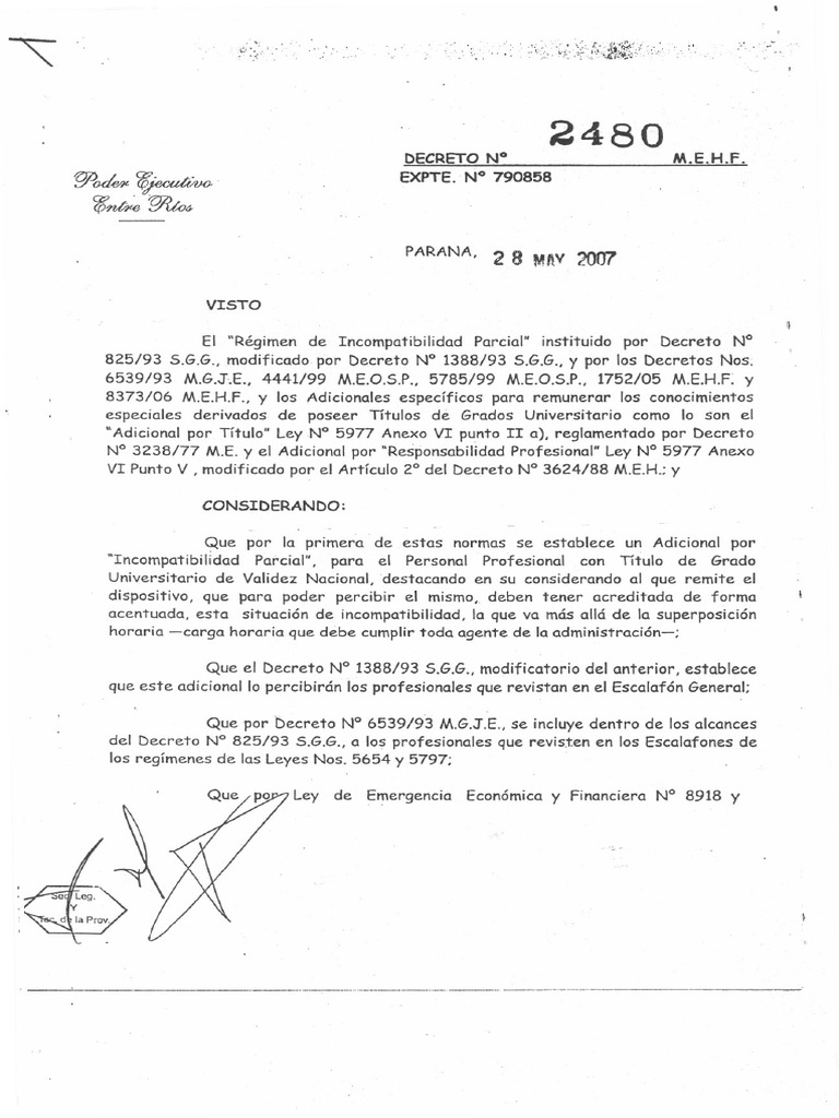 2007 - 2480 MEHF (Complemento de Bonif. X Titulo Universitario ...