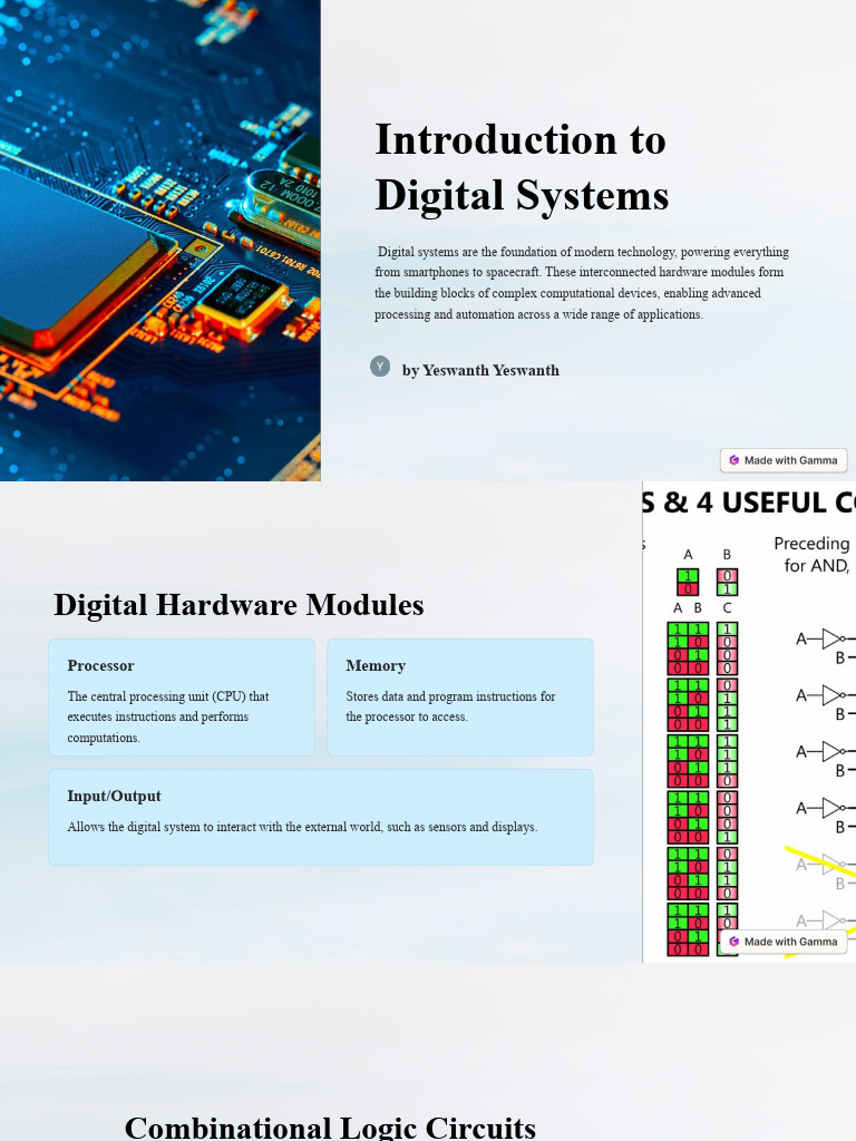 Introduction To Digital Systems | PDF | Hardware Description Language ...