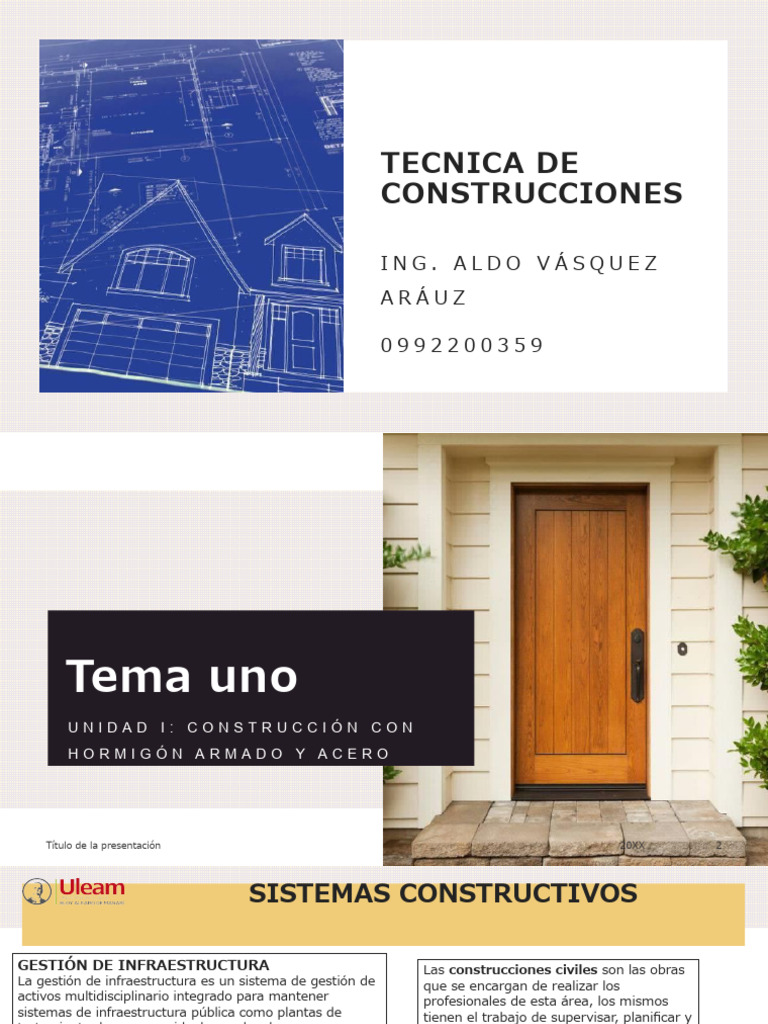 CLASE | PDF | Infraestructura | Fundación (Ingeniería)