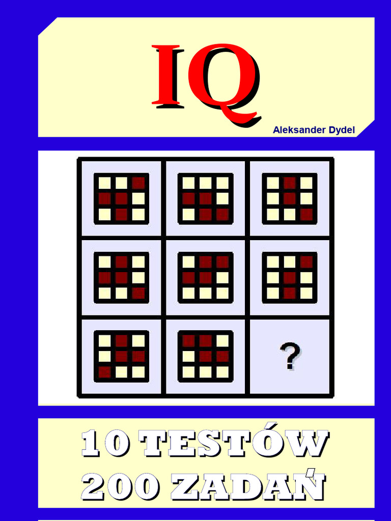 IQ - 10 Testow, 200 | PDF