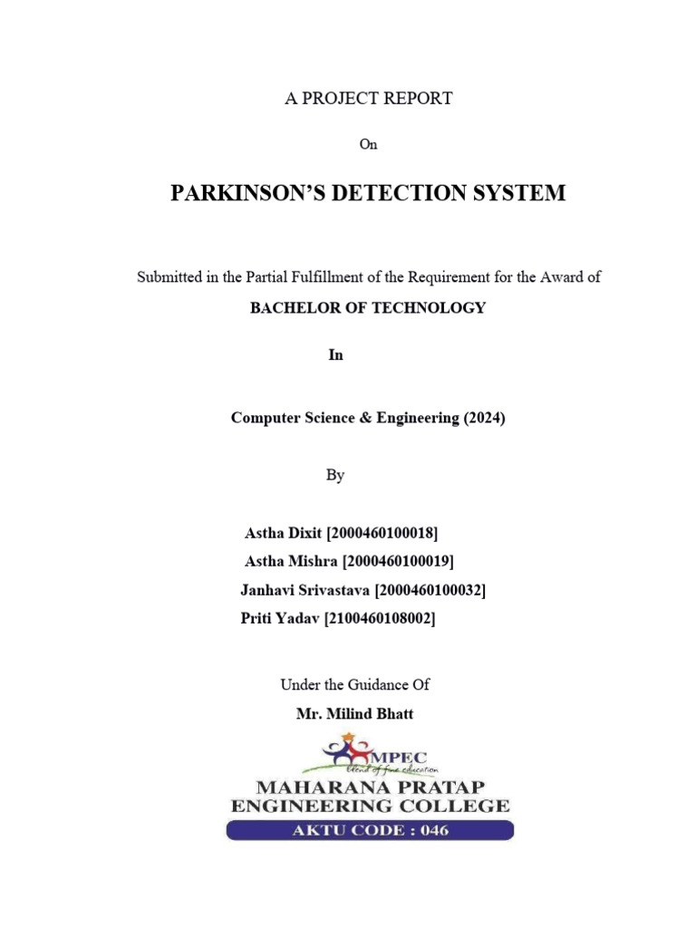 Final Documentation (Major Project) | PDF | Machine Learning | Support ...