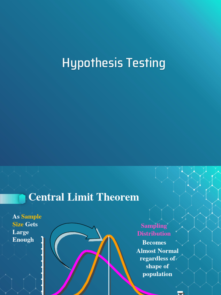 Hypothesis Testing | PDF | Statistical Hypothesis Testing | Type I And ... Hypothesis Testing | PDF | Statistical Hypothesis Testing | Type I And ...