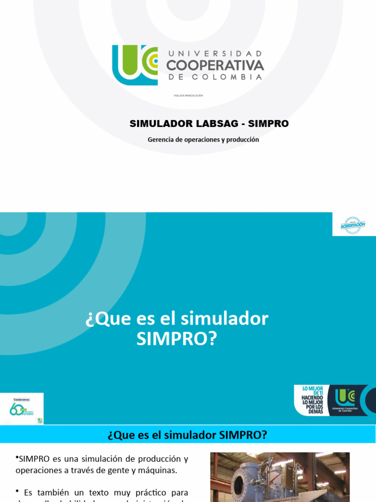 1.introducción Al Simulador Simpro | PDF | Toma de decisiones | Business