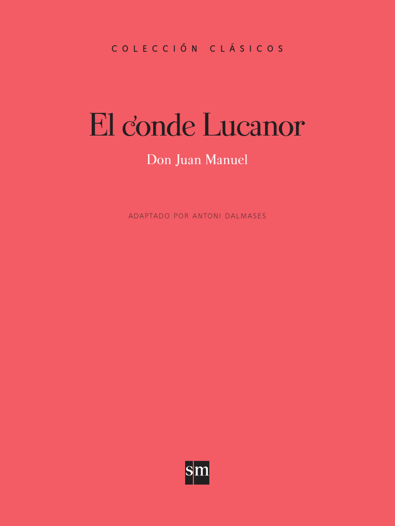 El Conde Lucanor | PDF