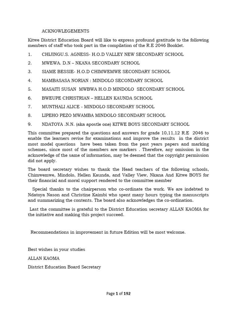 RE Questions & Answers | Download Free PDF | Jesus | Baptism