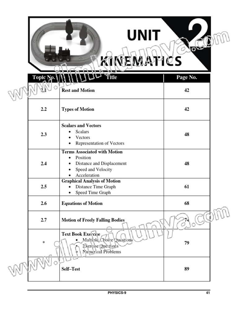 9th Class Physics Notes 2024 CH 2 | PDF | Acceleration | Velocity