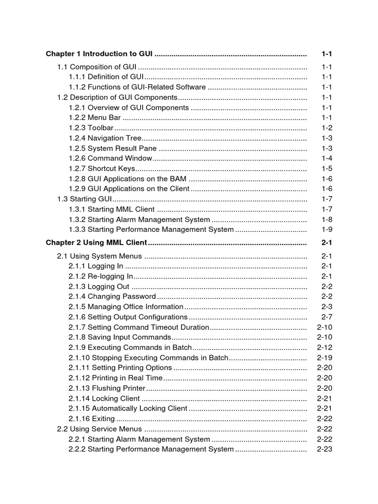 SoftX3000 Operation Manual | PDF | Graphical User Interfaces | Menu (Computing)