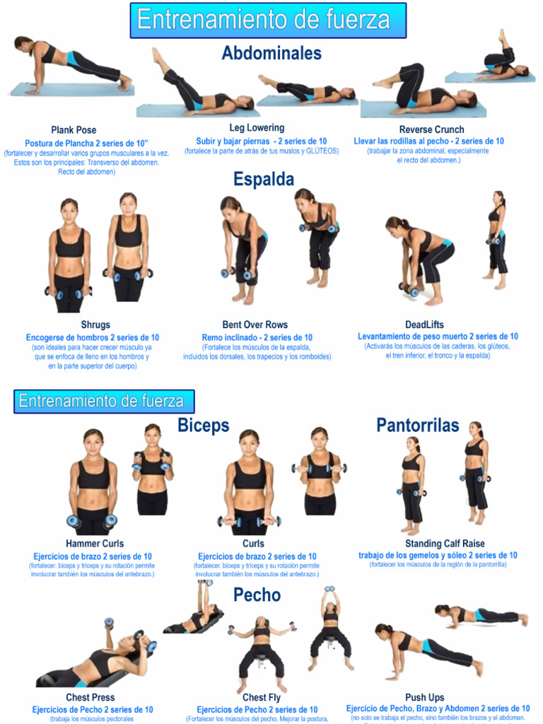 Tabla de Ejercicios | PDF