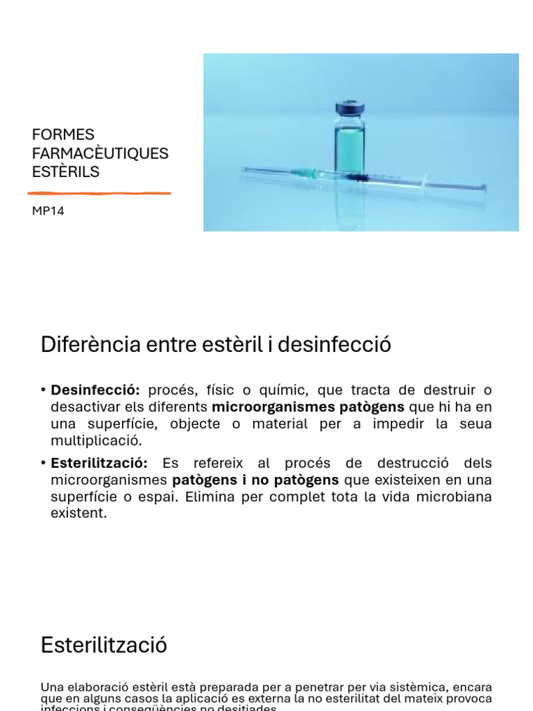 Fomas Estériles | PDF