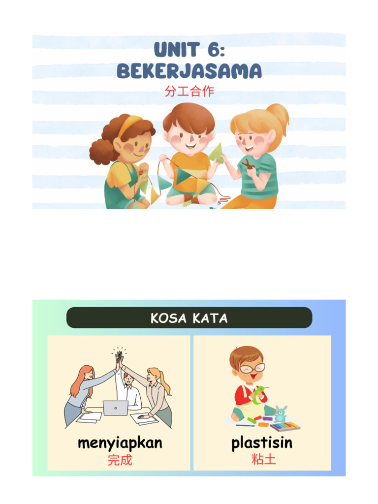 BM TAHUN 2 UNT 6 KOSA KATA | PDF