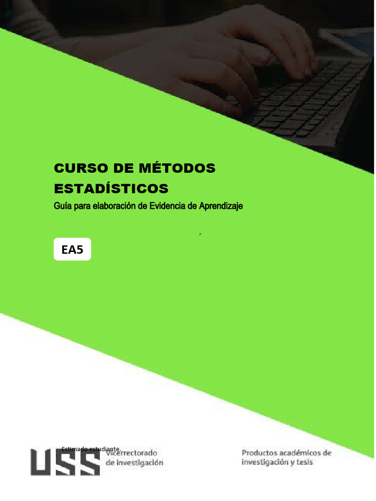 Guía para Informe Estadístico EA5 | PDF | Evaluación | Estadísticas