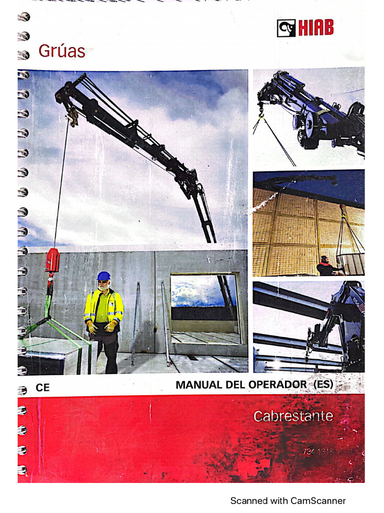 Manual de Operación Plumas Hiab | PDF
