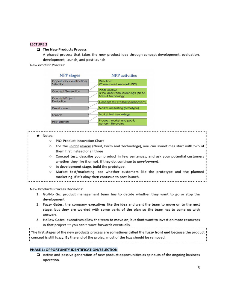 New Product Development Pdf Innovation Marketing