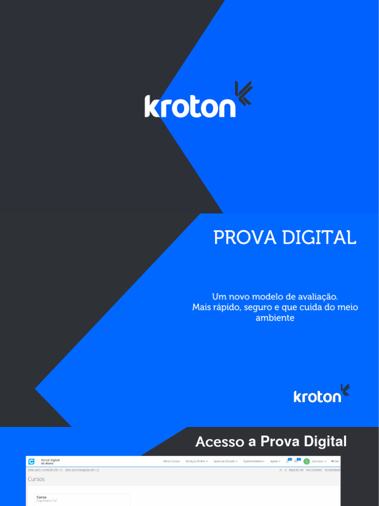 Tutorial Da Prova Digital - EAD | PDF | Tempo | Internet