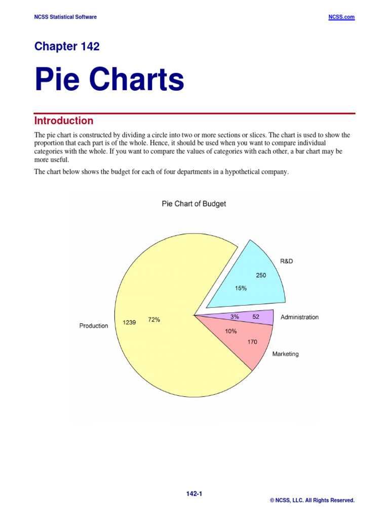 Pie Charts | PDF | Pie Chart | Chart