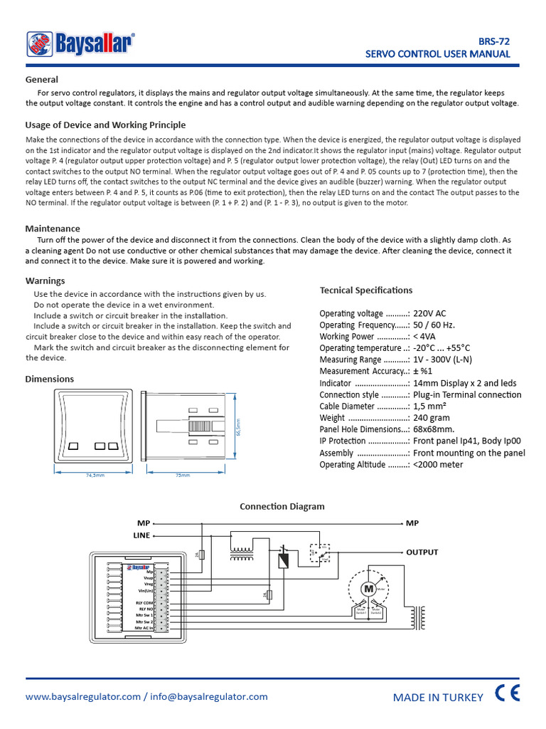 Brs Klavuz en | PDF | Relay | Switch