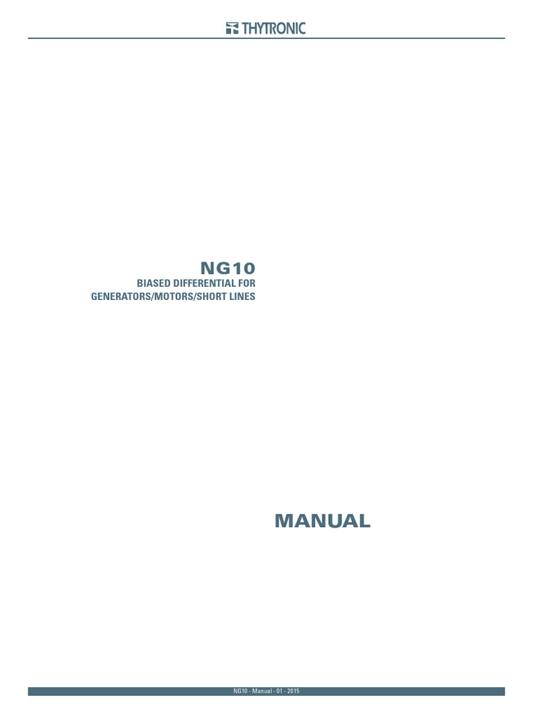 NG10 Manual 01 2015 | PDF | Relay | Programmable Logic Controller